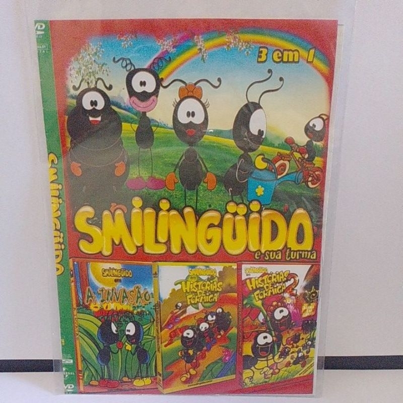 dvd Smilinguido 3x1 raridade novo copia | Shopee Brasil