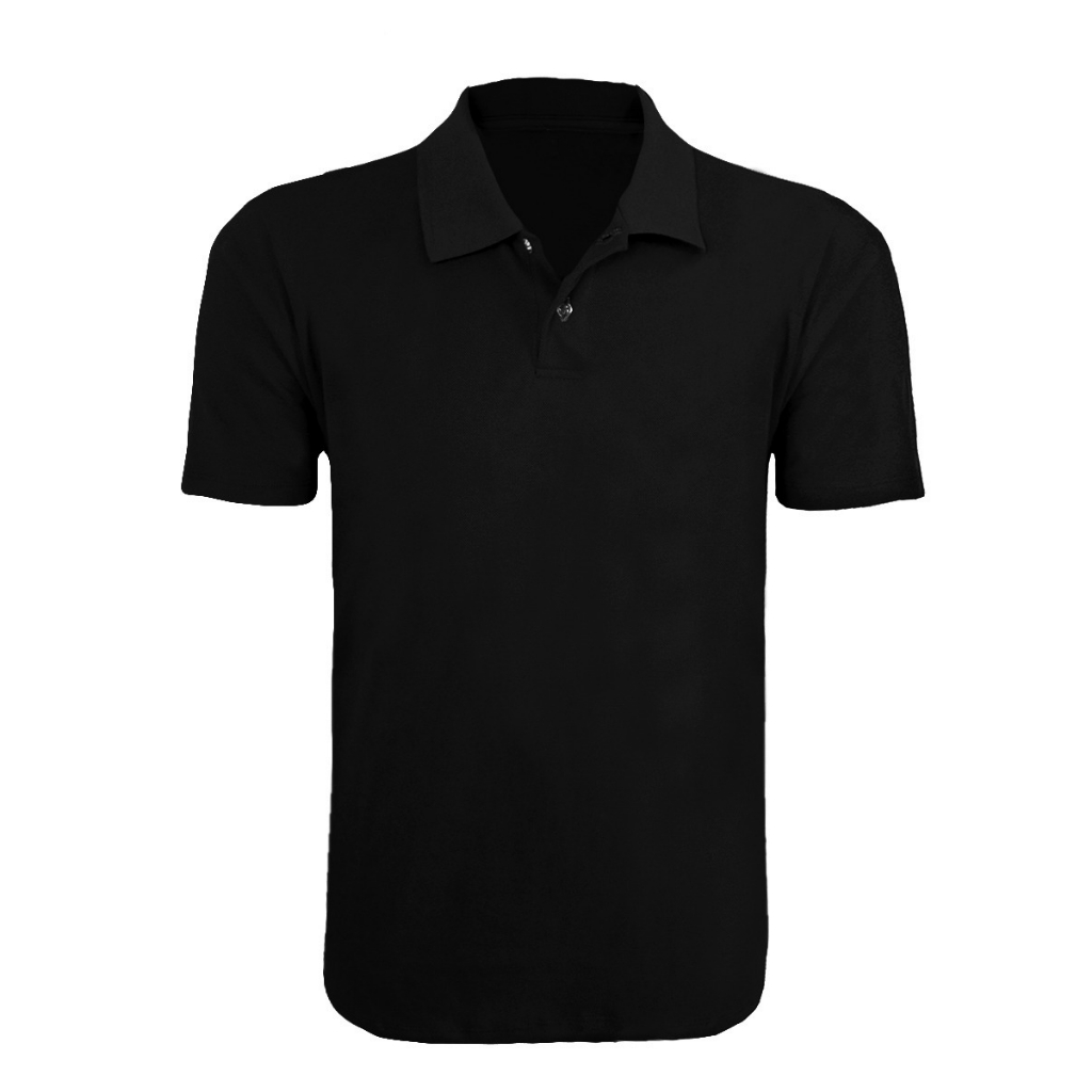 Camisa Preta Gola Polo Basica Lisa Masculina Uniforme | Shopee Brasil