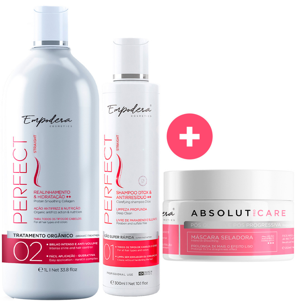 Progressiva Empodera 1L Profissional Sem Formol Perfect Profissional | Shopee Brasil