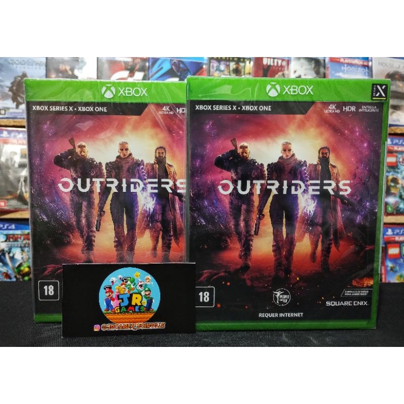Outriders Xbox One/Xbox Series X Lacrado Mídia Física - Envio Rápido ...