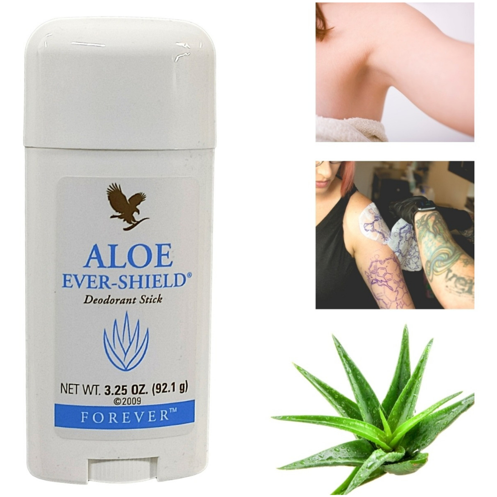 Desodorante Ever Shield Aloe Vera forever Anti-Manchas Não contém ...
