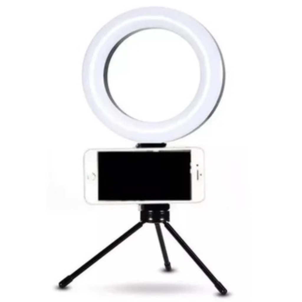 Ring Light Iluminador de Mesa 6 Polegadas | Shopee Brasil