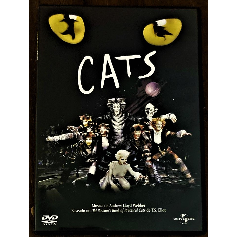 DVD CATS (MUSICAL) | Shopee Brasil