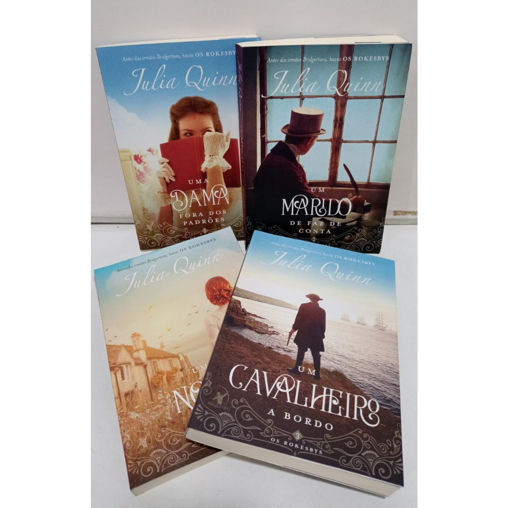 Livro Os Rokesbys - Julia Quinn | Shopee Brasil
