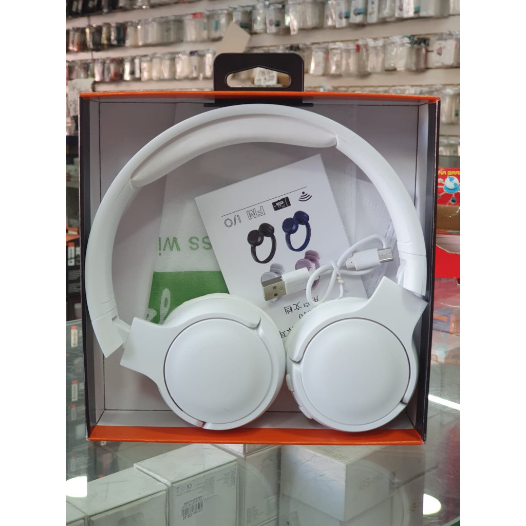 Fone de Ouvido Bluetooth Headset Stereo Wireless BT 510 | Shopee Brasil