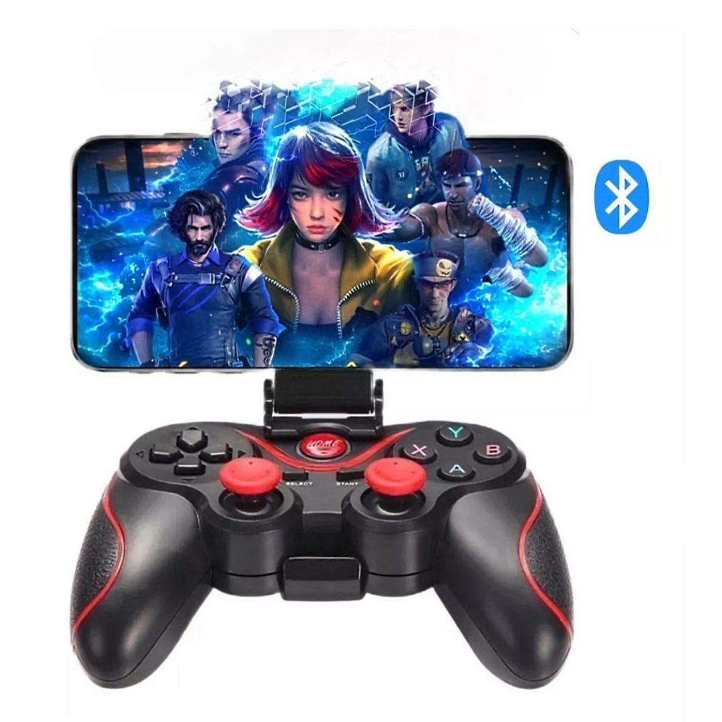 Controle Joystick Bluetooth Universal para Celular Tablet Android Ipad ...
