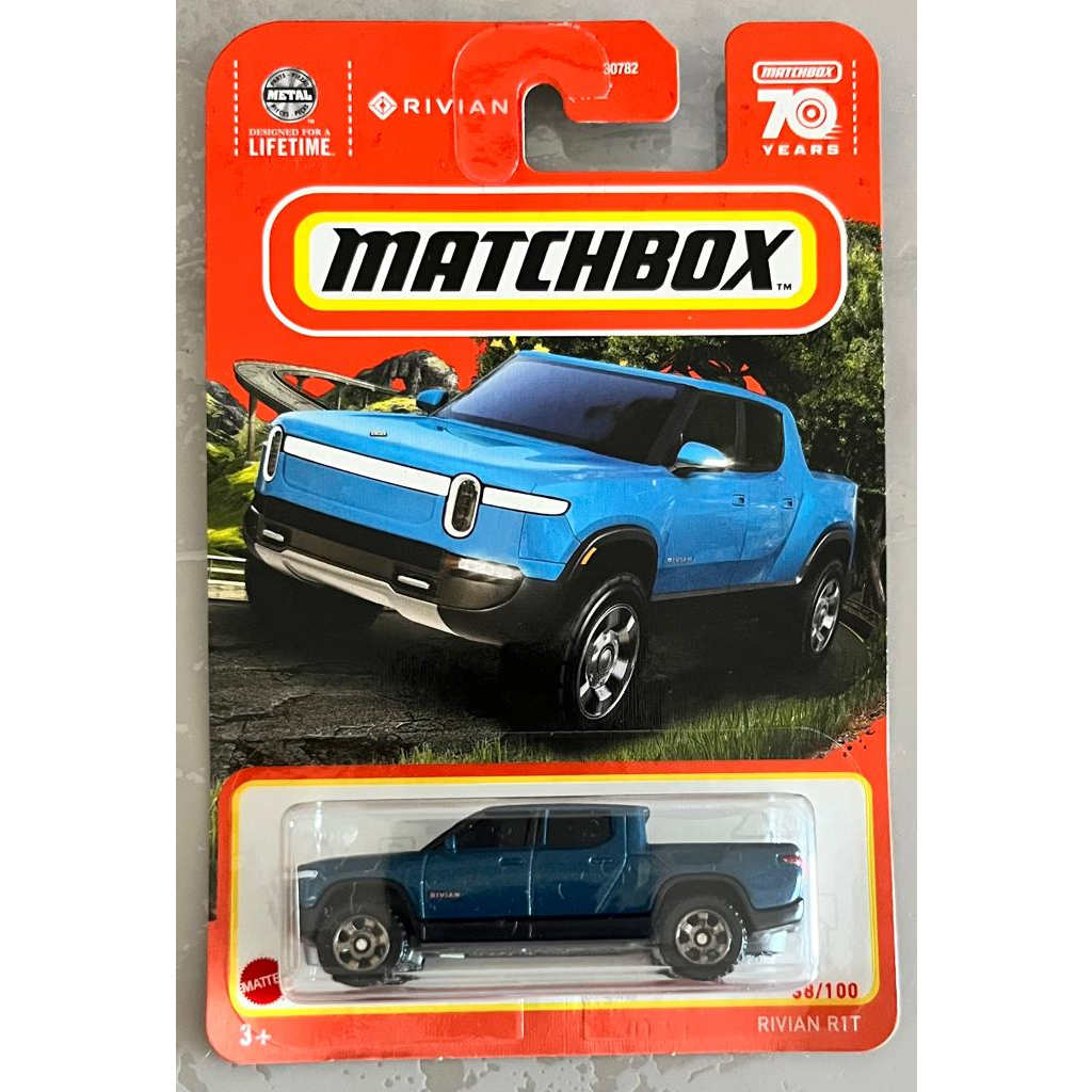 Matchbox Rivian R1T Azul | Shopee Brasil