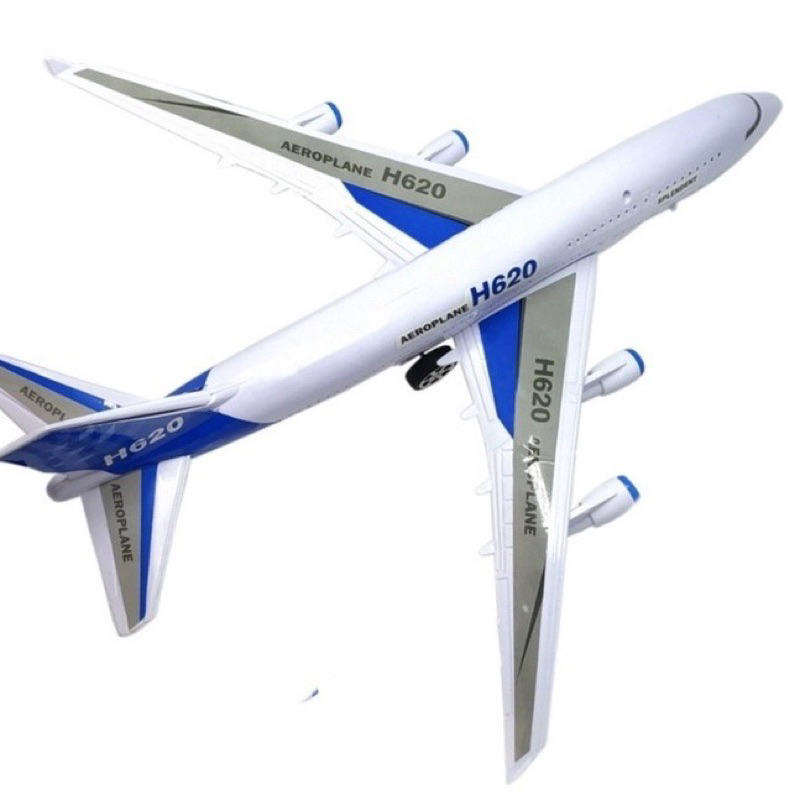 Avião de Brinquedo Infantil Grande Airbus Com Som Luz Fricção H620 ...