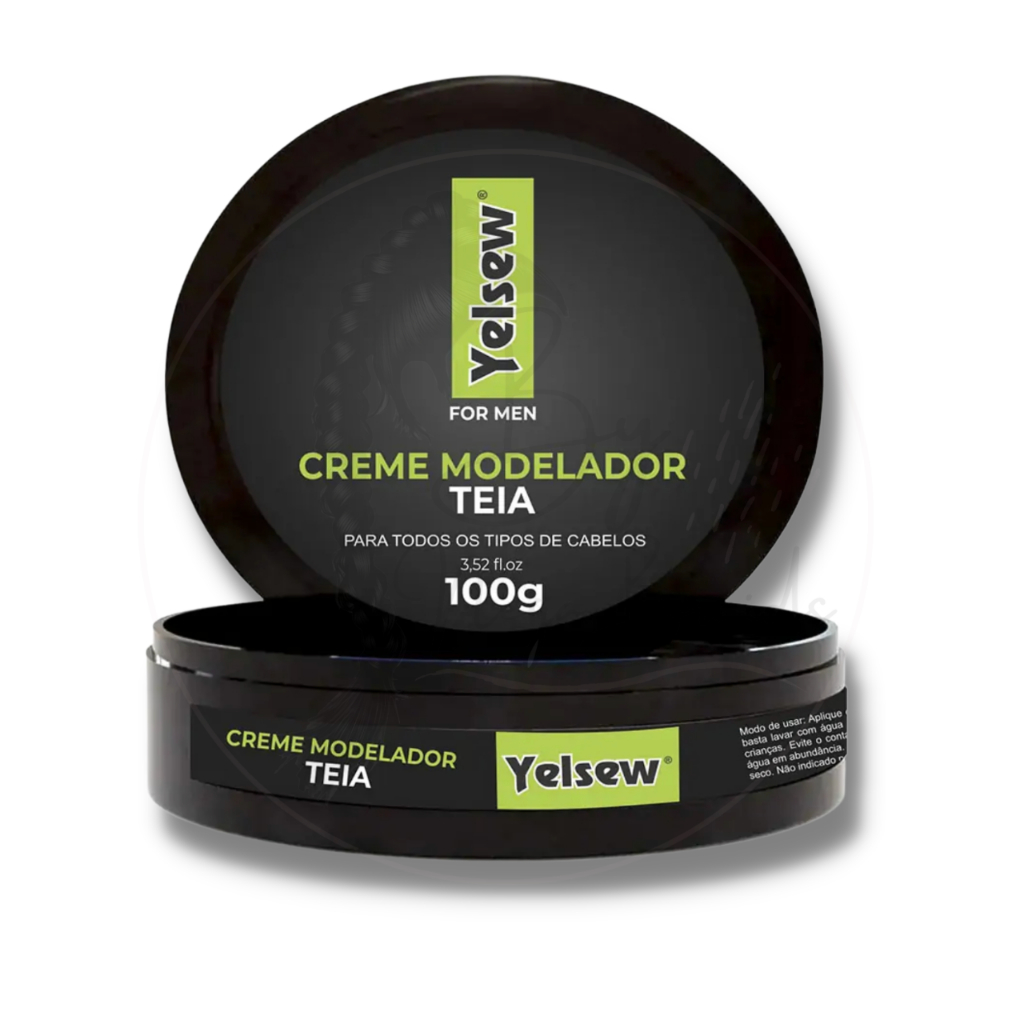 Creme Cera Modeladora Teia Yelsew 100g Cabelo Efeito Natural Para ...