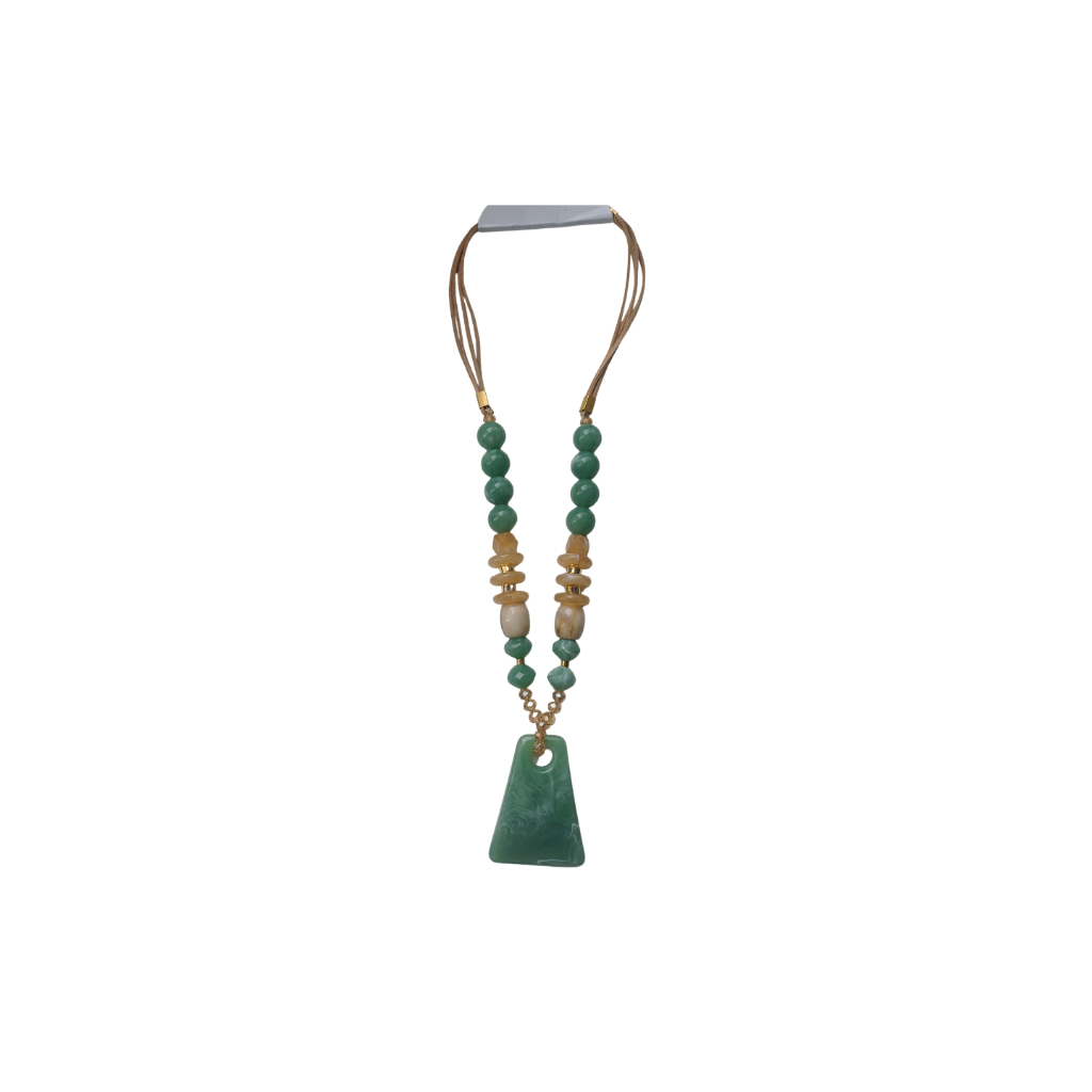 COLAR ARTESANAL LINDO VERDE | Shopee Brasil