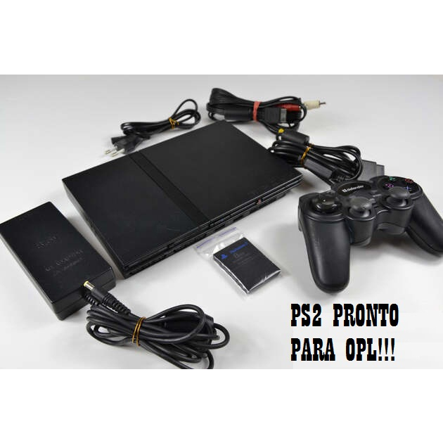Console PS2 Playstation 2 - Pronto para OPL | Shopee Brasil