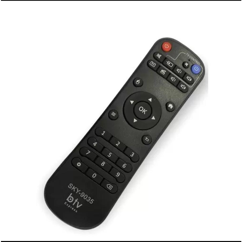 Controle Remoto Para Receptor Btv Bx B8 B9 Sky 9035 Shopee Brasil