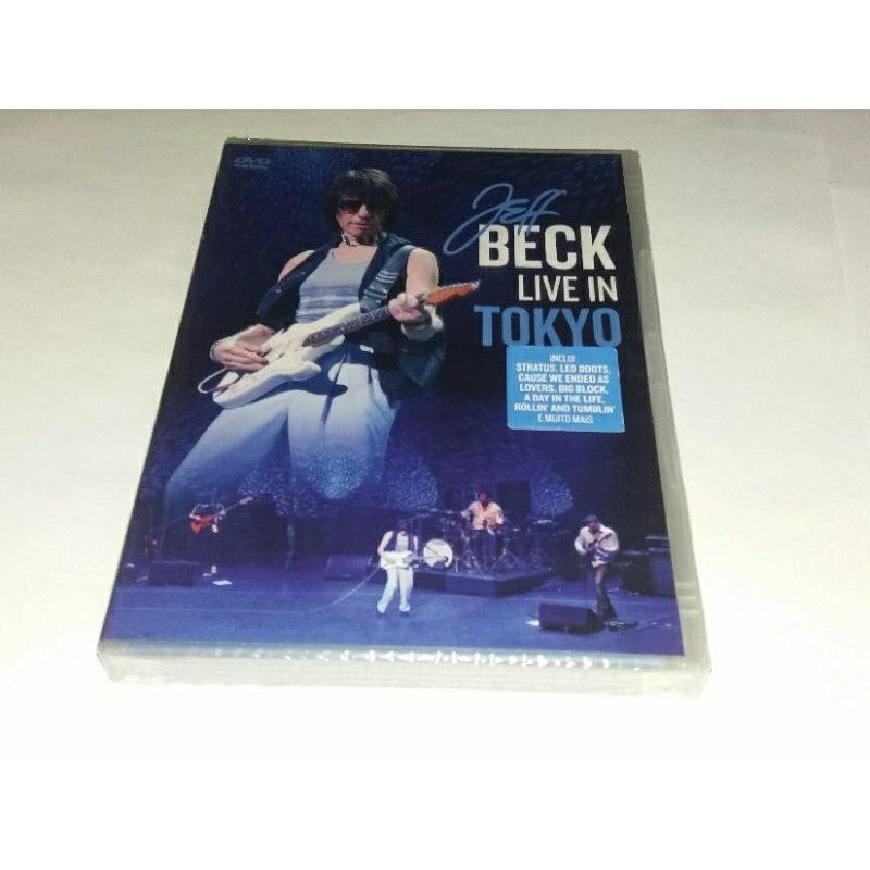 Dvd - Jeff Beck - Live in Tokyo 2014 - Oficial - Lacrado | Shopee Brasil