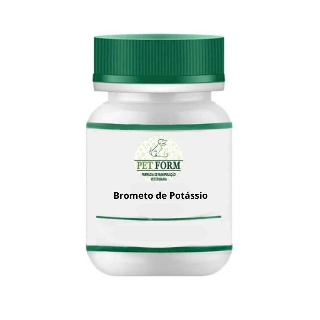 Kit 6 BromePet de Potássio 1000mg (Brometo) Pote com 60 Cápsulas ...