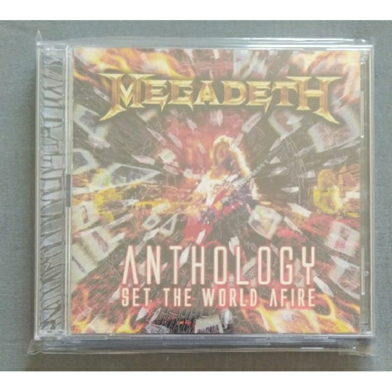 CD MEGADETH ANTHOLOGY SET THE WORLD AFIRE ( DUPLO ) ( IMPORTADO ...