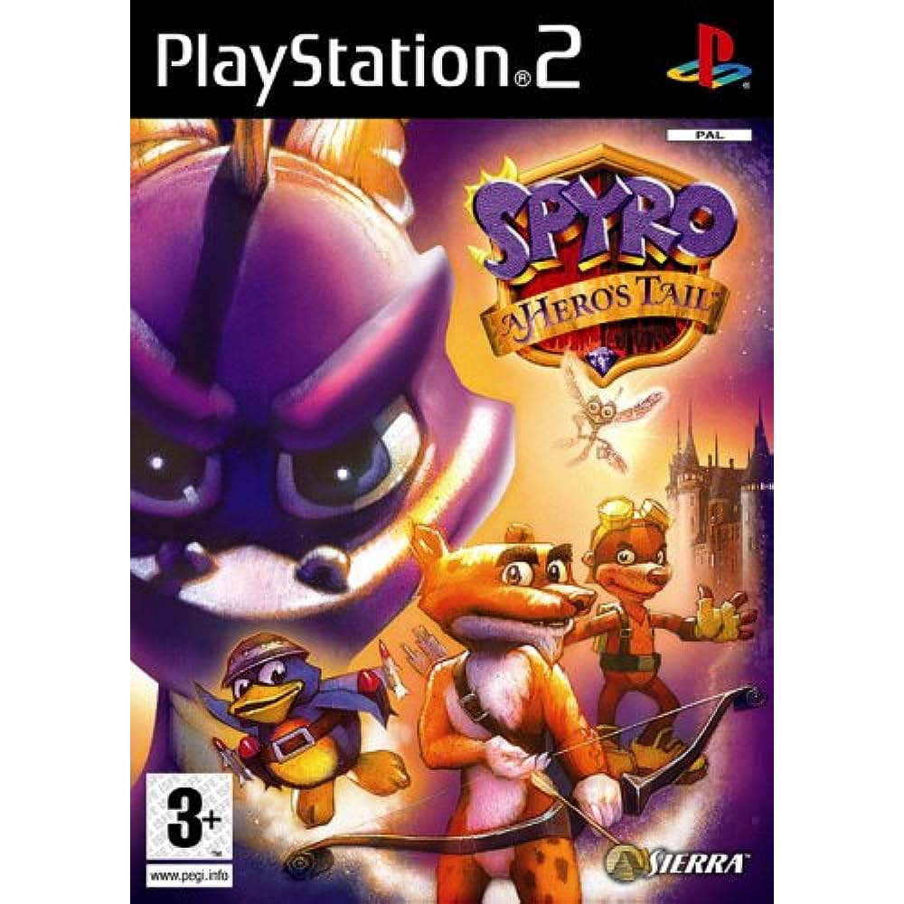 JOGO Spyro A Heros Tail PS2 | Shopee Brasil