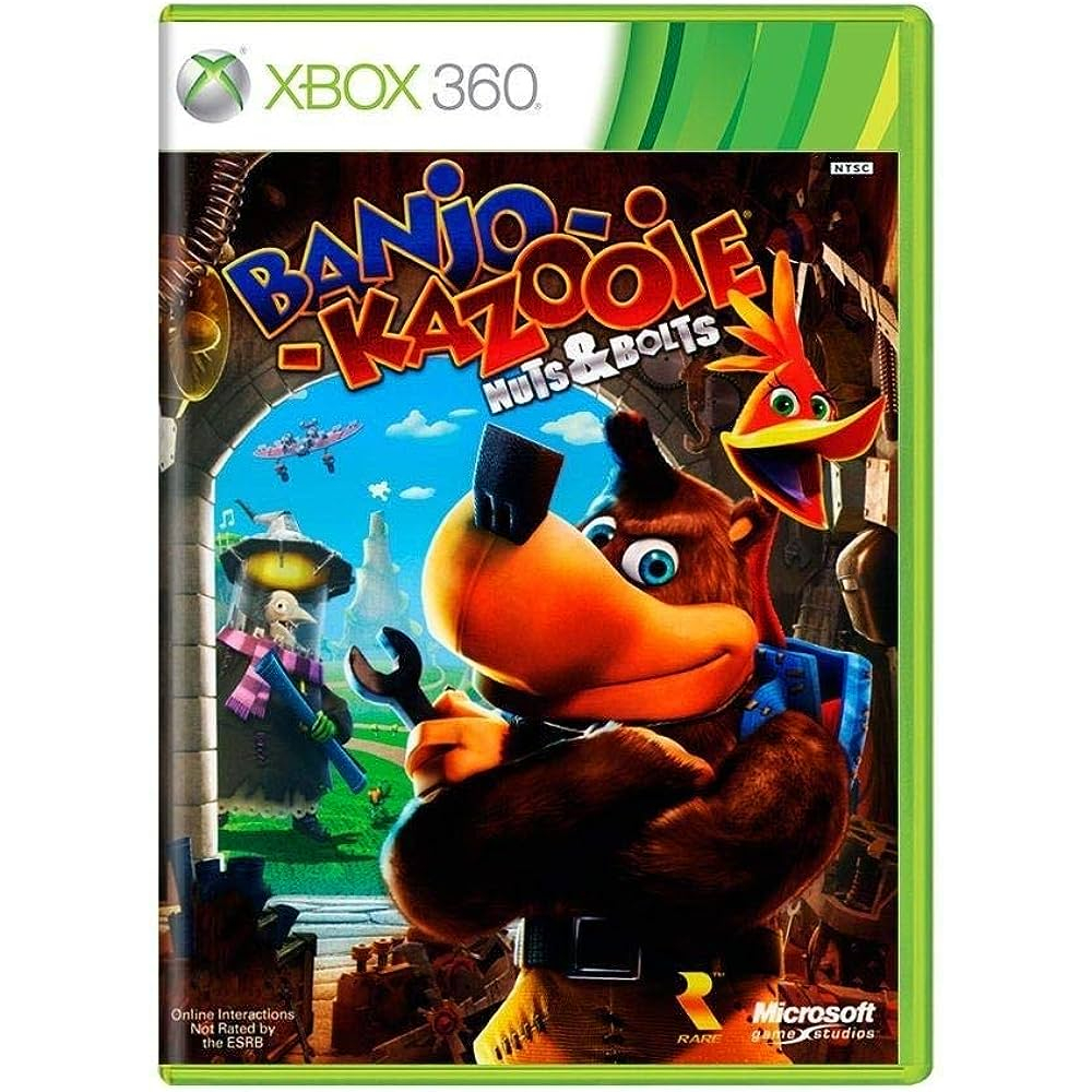 BANJO-KAZOOIE - XBOX 360 JOGO MIDIA FISICA ORIGINAL -X360 | Shopee Brasil