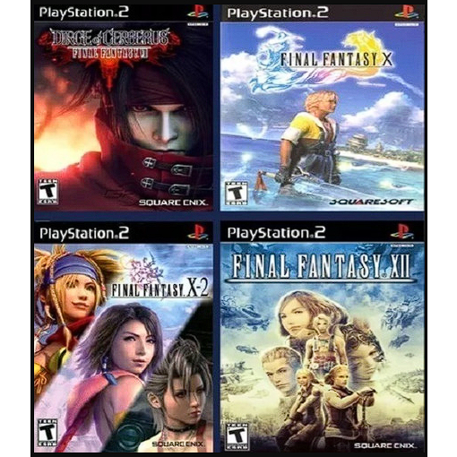 COLEÇÃO FINAL FANTASY PS2 | Shopee Brasil