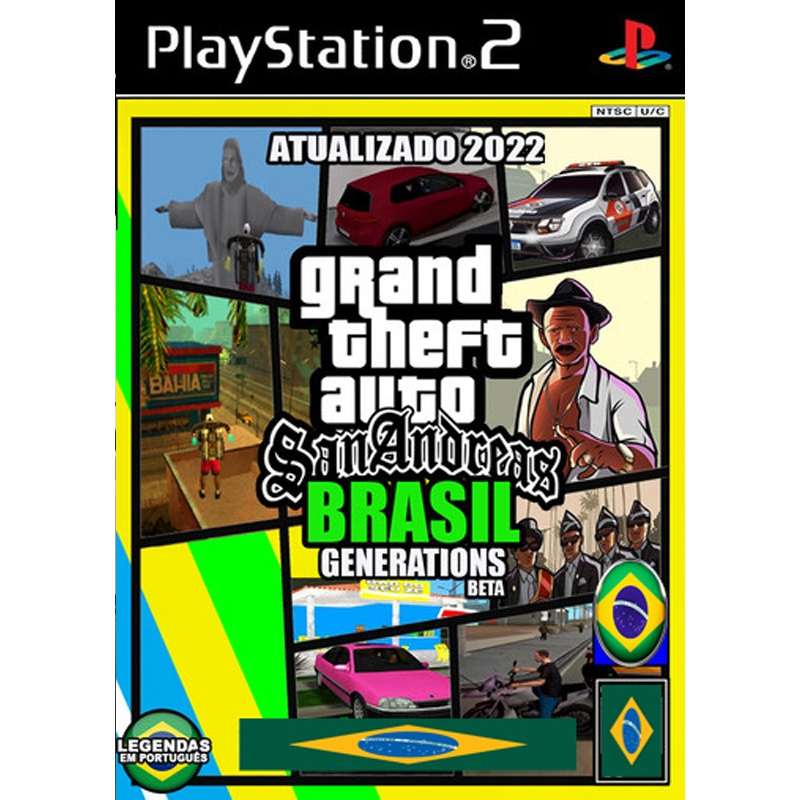 JOGO GTA SAN ANDREAS GENERATION PS2 | Shopee Brasil