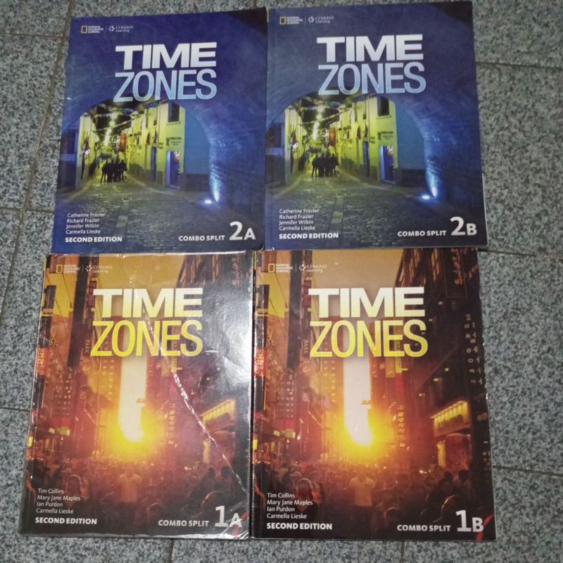 livro time zones 1A, 1B, 2A ou 2B | Shopee Brasil