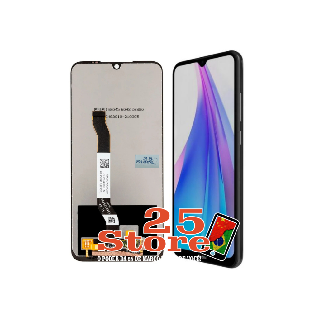 Tela Frontal Display Xiaomi Note 8T M1908c3xg Sem Aro Importado China | Shopee Brasil