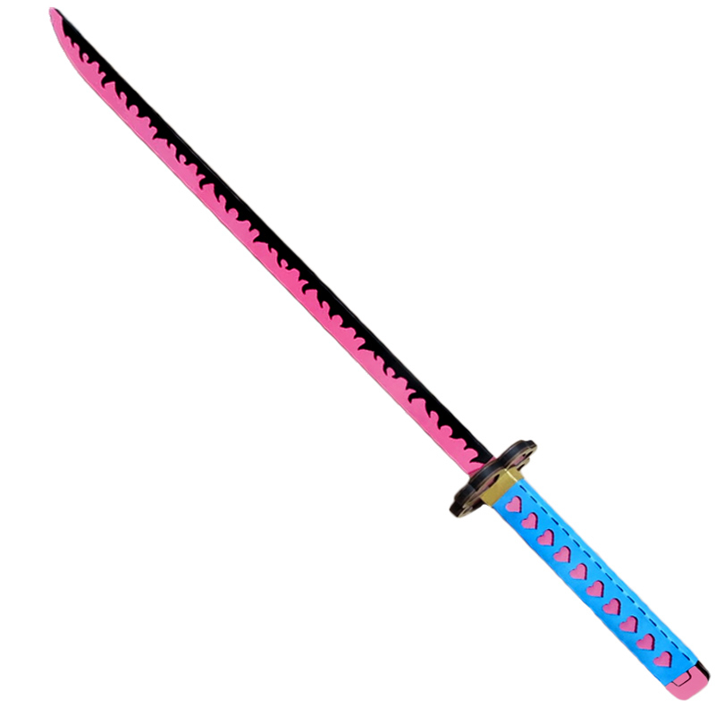 Espada - Nichirin em Madeira Demon Slayer / Kimetsu no Yaiba Mitsuri ...