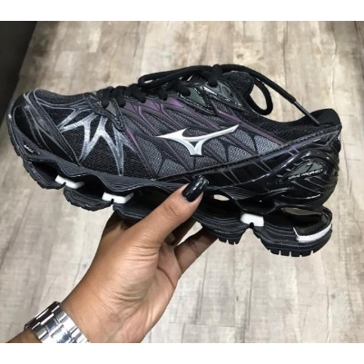 Tênis Mizuno Pro 7 Preto Grafite Masculinos Wave Promoção | Shopee Brasil