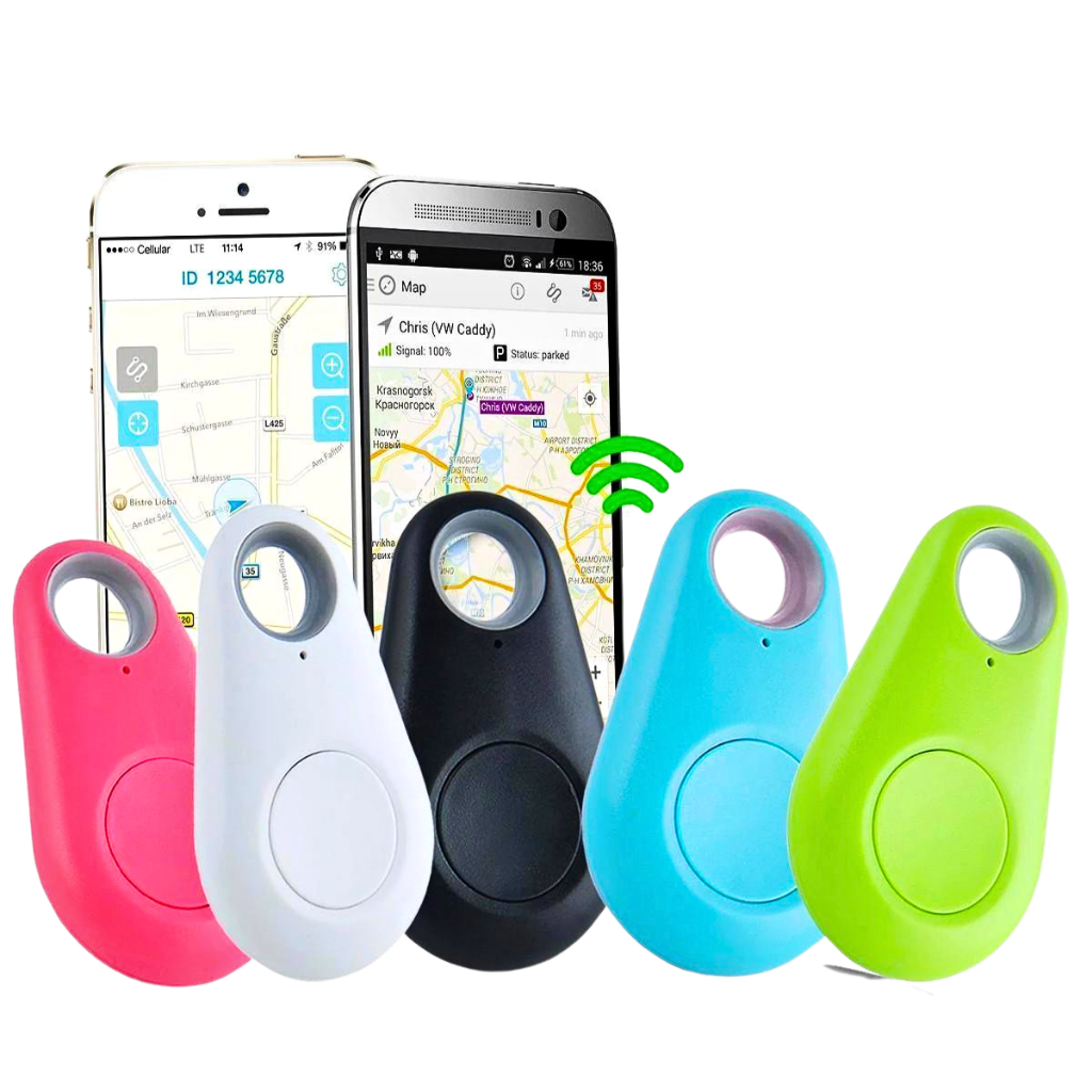 Mini Chaveiro Rastreador Localizador Para Animais e Objetos Tag Anti ...