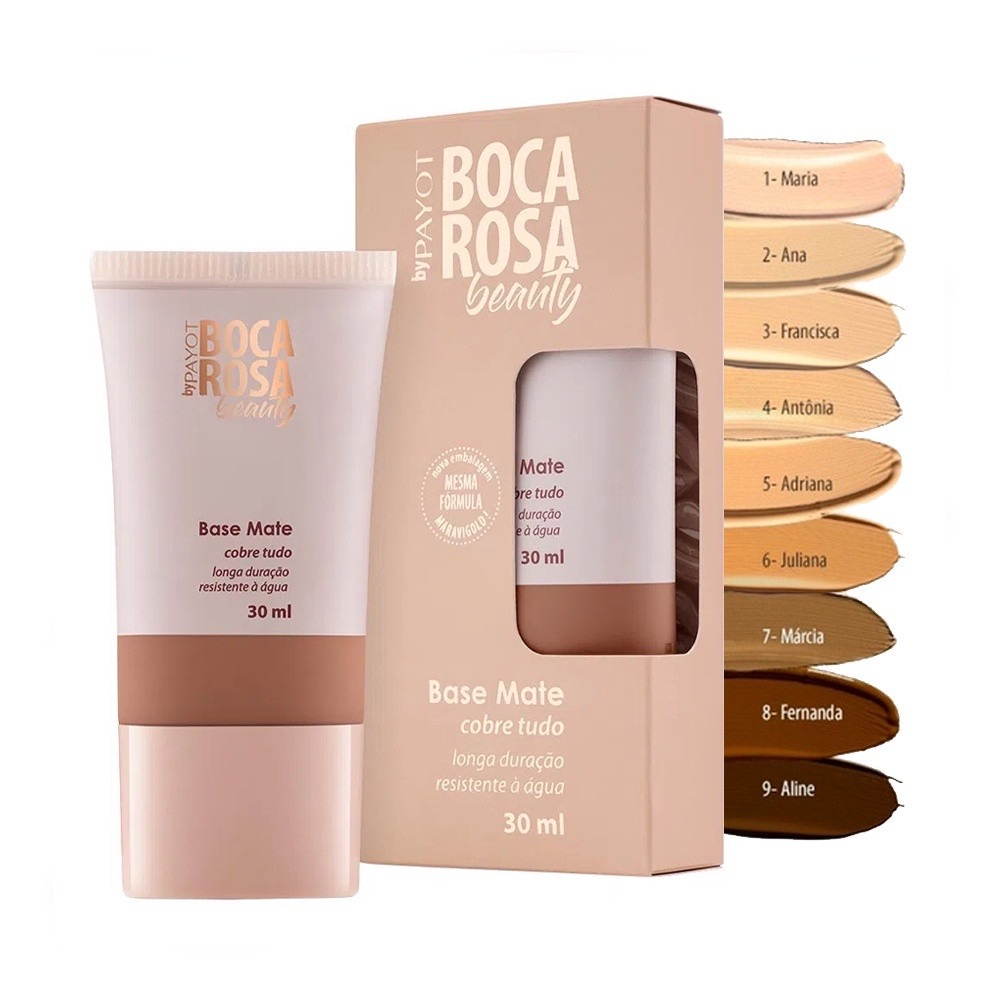 Base Boca Rosa Matte Perfect Payot Beauty | Shopee Brasil