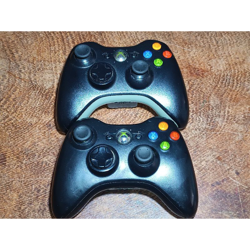 Lote 2 Controles Xbox 360 Original Com Defeito Botão L3 | Shopee Brasil
