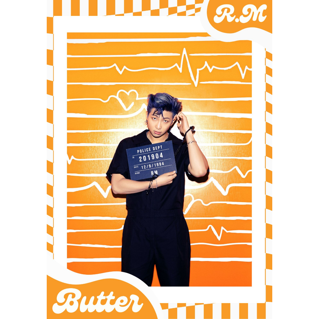 Poster BTS - RM, Butter, A3 | Shopee Brasil