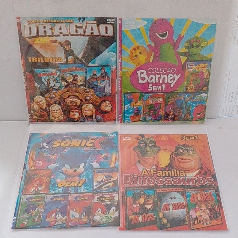 dvd coleção infantil kit 4 dvds raridade novo copia | Shopee Brasil