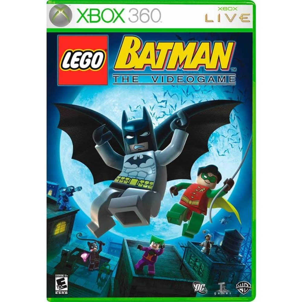 LEGO BATMAN - XBOX 360 JOGO MIDIA FISICA ORIGINAL -X360 | Shopee Brasil