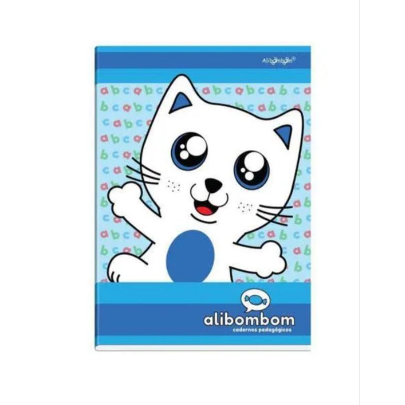 Caderno Alibombom Infantil Alfabetização - Sem Pauta - Capa Flexível ...