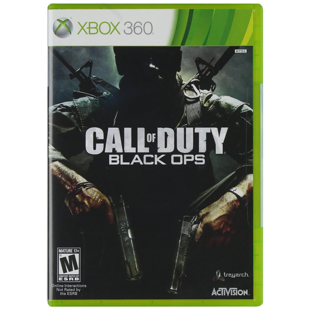 CALL OF DUTY BLACK OPS - XBOX 360 JOGO MIDIA FISICA ORIGINAL -X360 ...