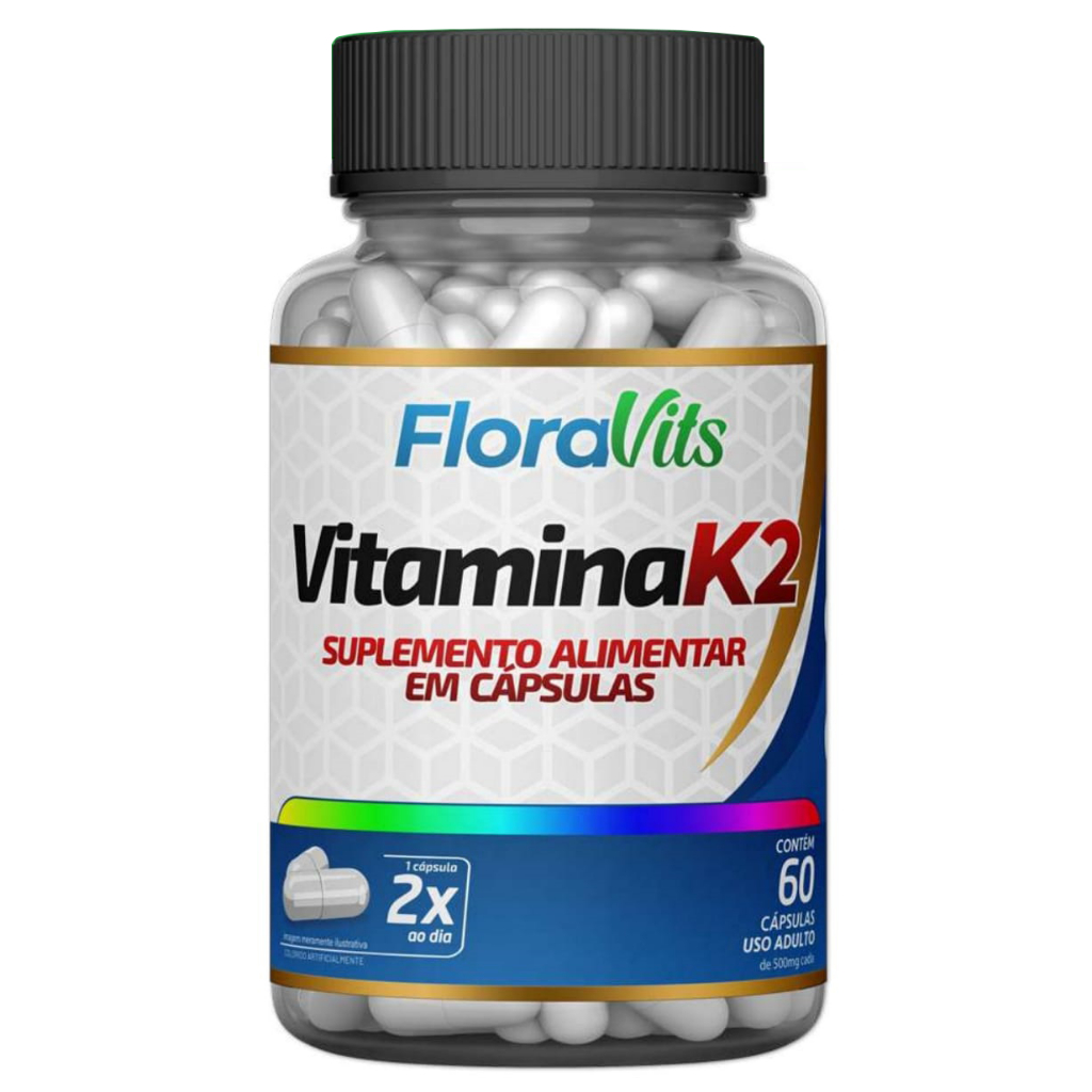 4 Vitamina K2 60 Caps Original 500mg (Total 240Caps) | Shopee Brasil