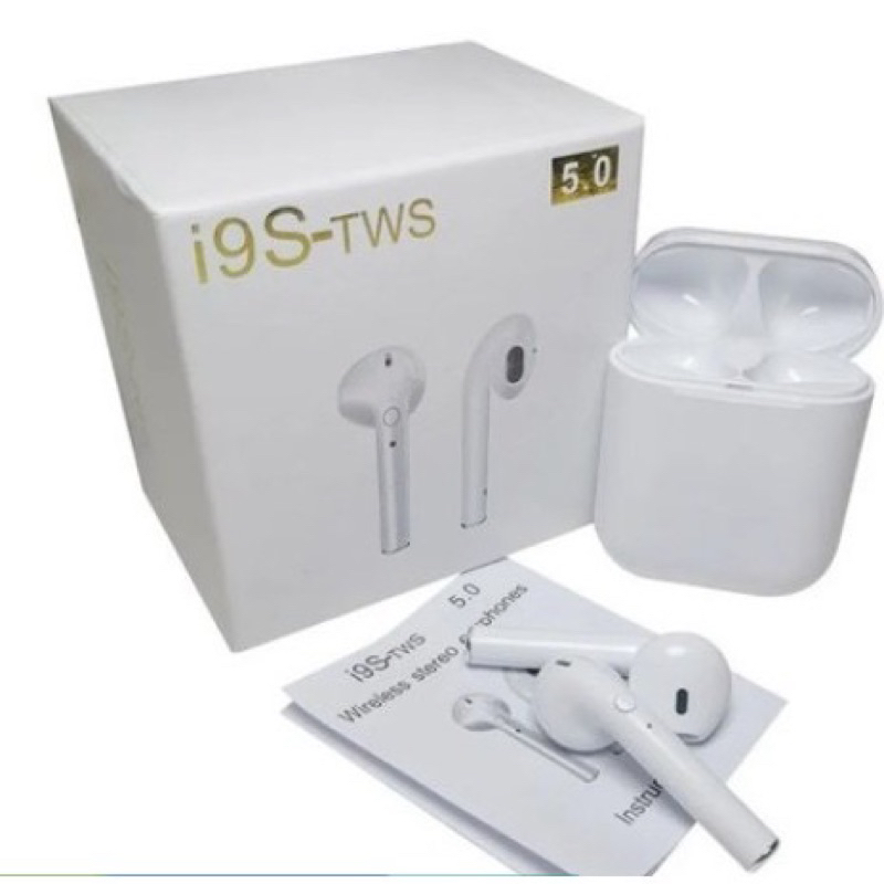 Fone De Ouvido In-ear Sem Fio i9s/ i7 mini/ i12 TWS Branco Airpods ...