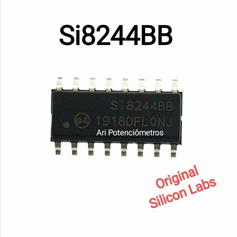 Si8224 smd SI8244bb original Ci driver Power System Taramps | Shopee Brasil