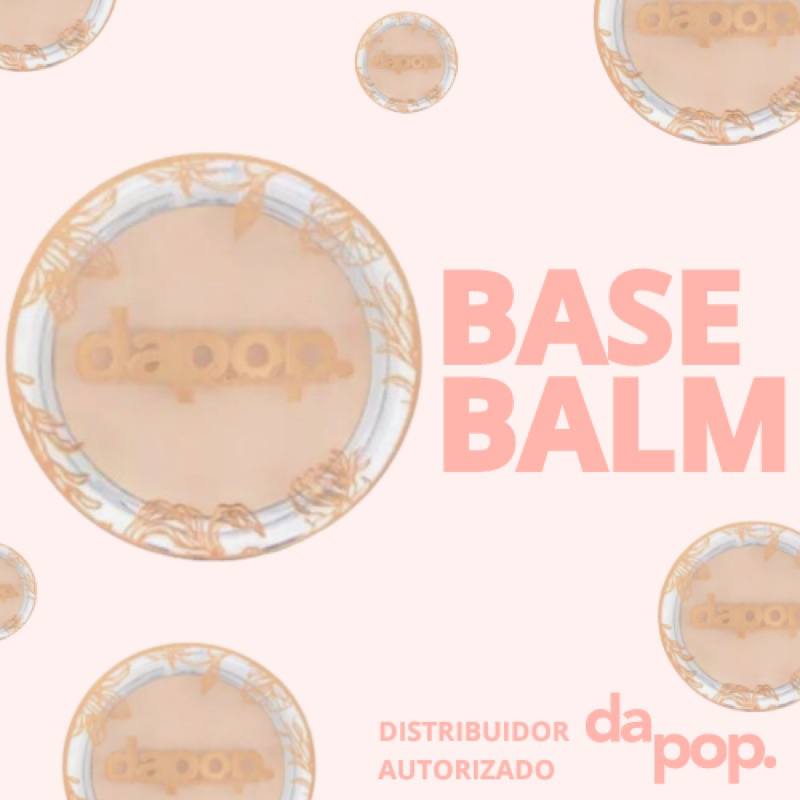 Base Balm Vegana Efeito Matte Alta Cobertura Dapop | Shopee Brasil