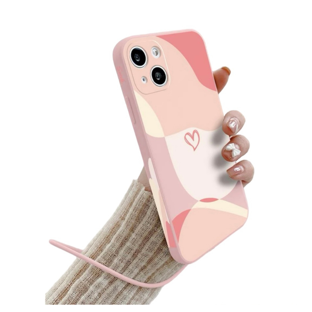 Capinha Capa Iphone 7 8 Plus Se Xr 11 12 13 14 Pro Max Case Cordinha De