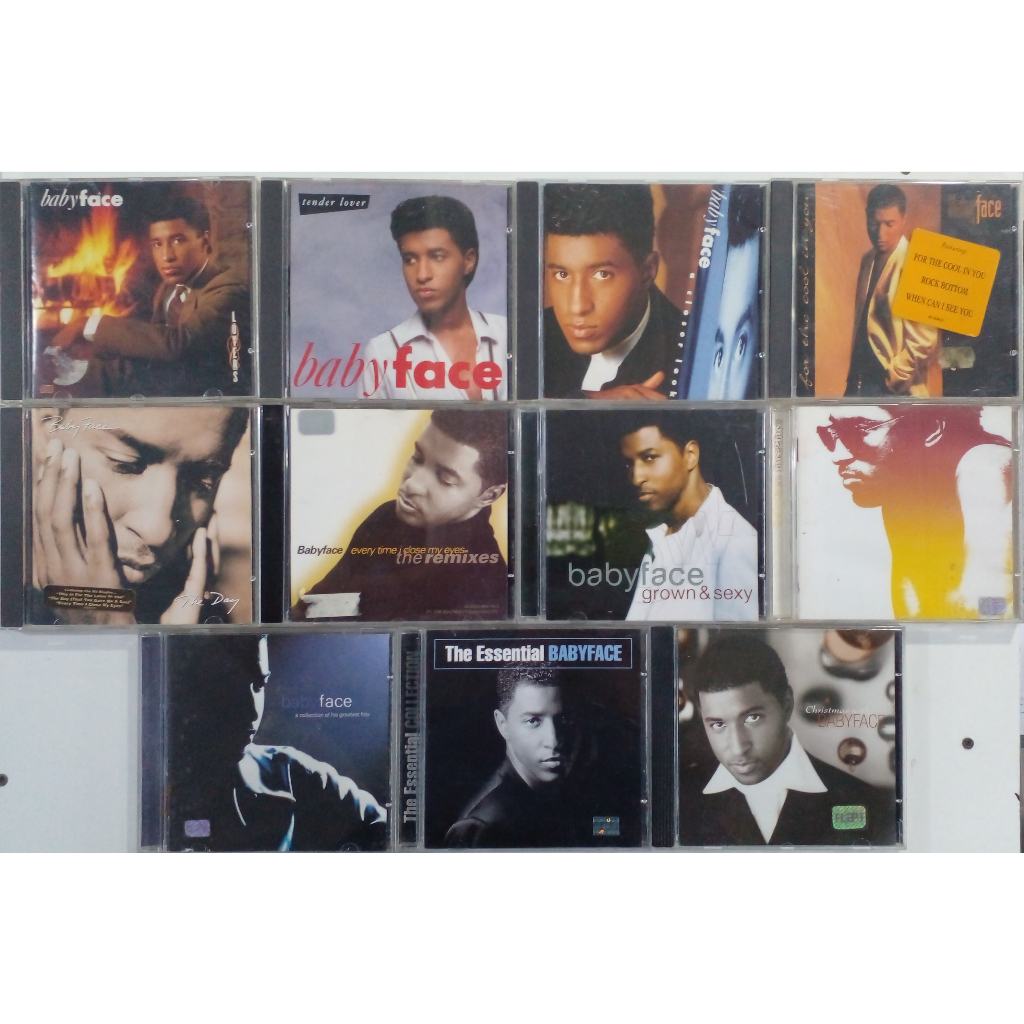 CD Baby Face Álbuns De Carreira Sucessos Original Gravadora Nacionais e ...