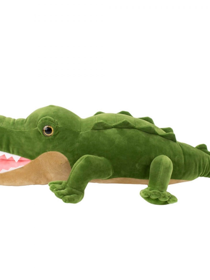 Crocodilo Jacaré Bicho Boneco Pelúcia 38cm -Original | Shopee Brasil