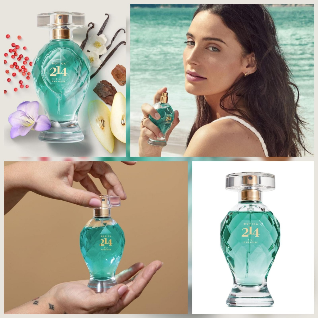 BOTICA 214 FIJI PARADISE PERFUME MASCULINO E FEMININO O BOTICARIO ...