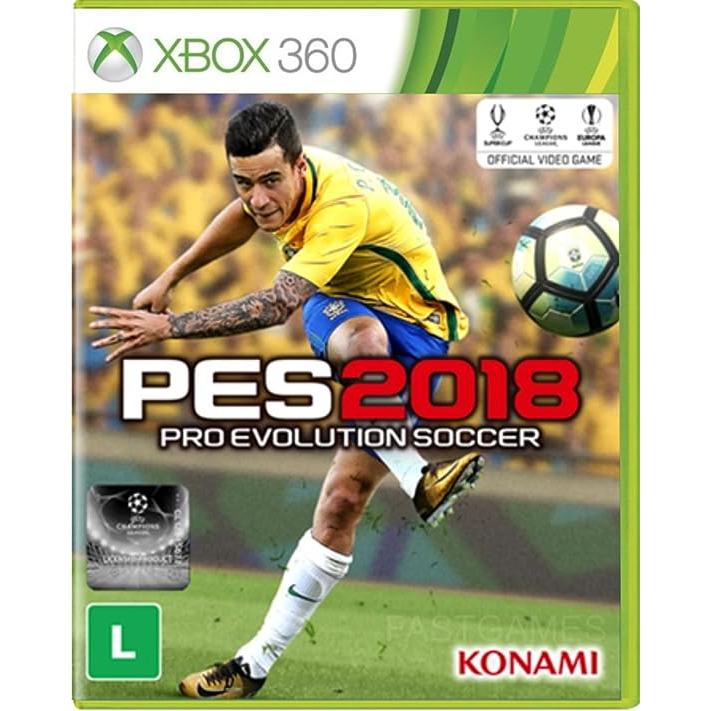 PES 2018 - PRO EVOLUTION SOCCER 2018 - XBOX 360 MIDIA FISICA ORIGINAL ...