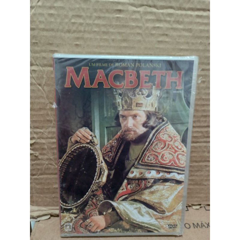 DVD MACBETH (ROMAN POLANSKI) (ORIGINAL/LACRADO) | Shopee Brasil