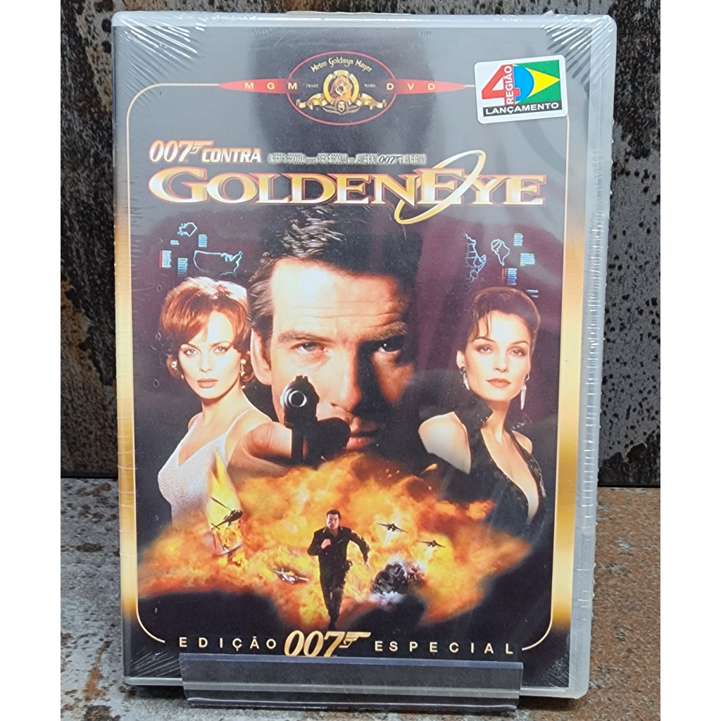 DVD 007 Contra GoldenEye - Pierce Brosman - Lacrado - Legendado ...