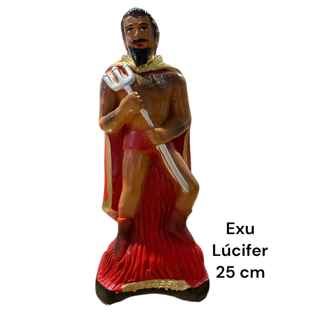 Imagem de Gesso Exu Lúcifer - Representação do Conhecimento e da ...