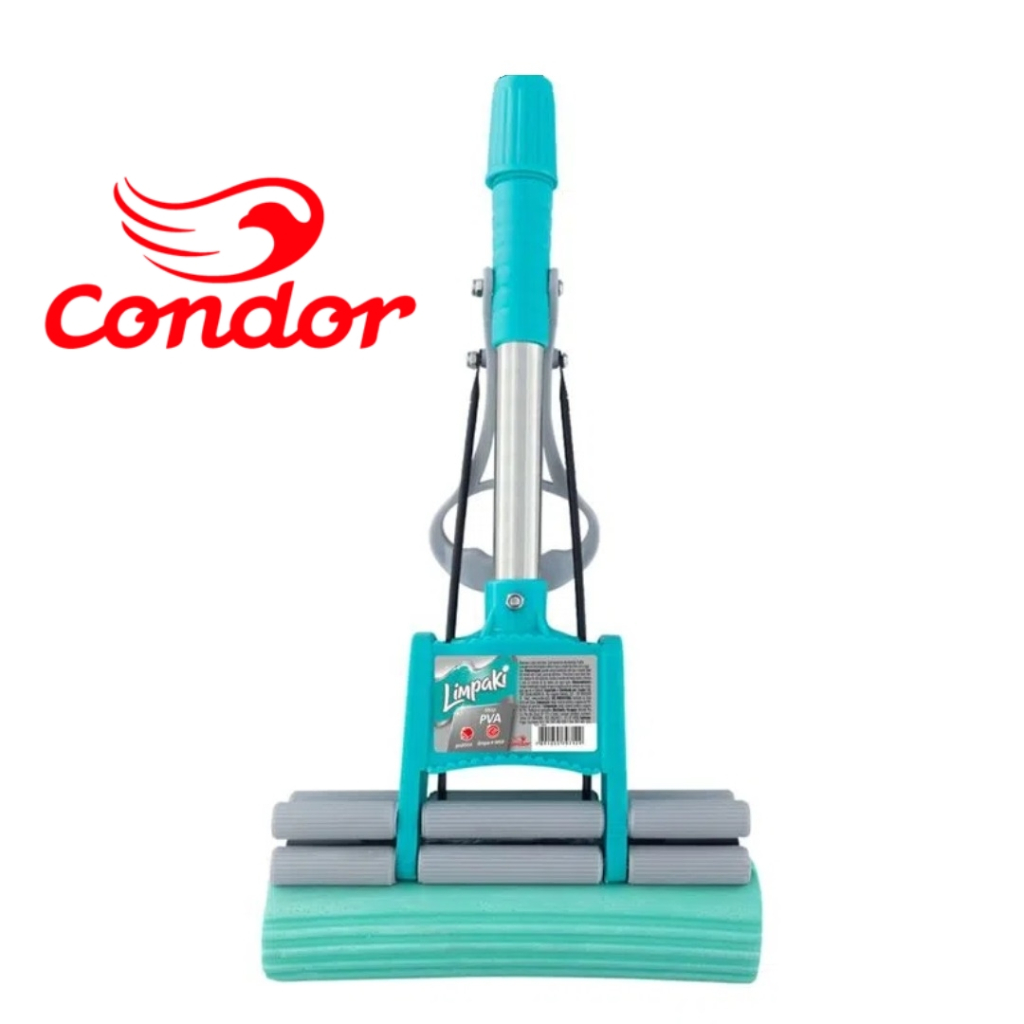 Mop PVA Rodo Absorvente Magico Condor Sem Cabo Limpeza Geral Plus ...