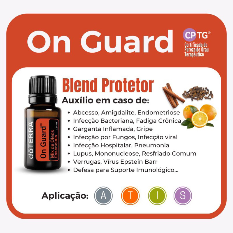 On Guard Óleo Essencial DōTERRA 5ml | Shopee Brasil