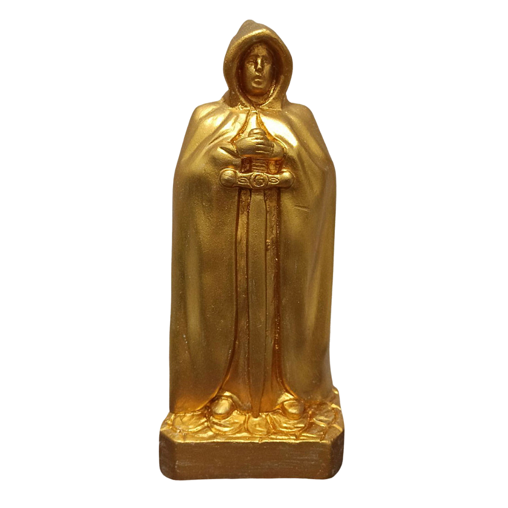 Imagem Exu do Ouro / Exu chama Dinheiro / Exu das Minas 20 cm em Gesso ...